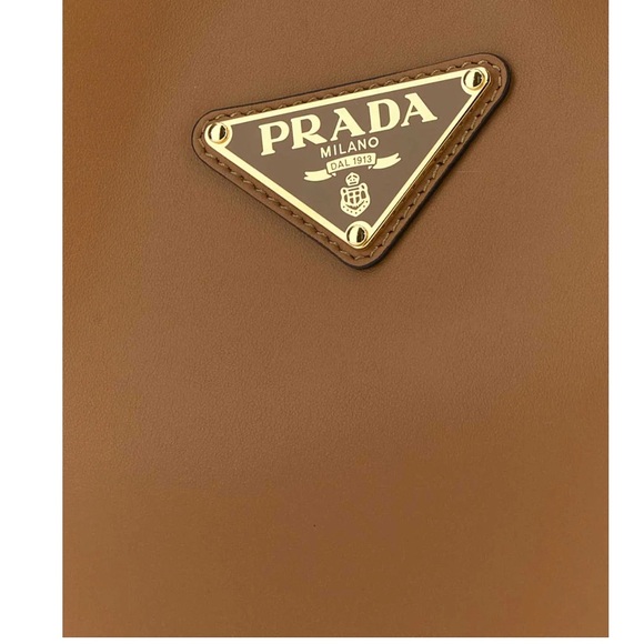 Prada Linea Rossa | Bags | Prada Tan Leather Womens Bag | Poshmark